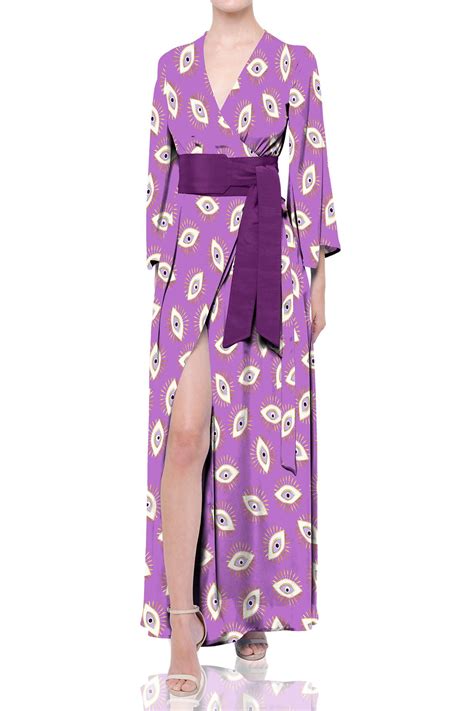 Designer Solid Wrap Dress Wrap Dress And Wrap Maxi Dress For Women