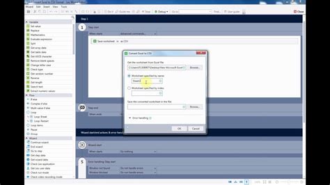 4 4 convert excel to csv format youtube