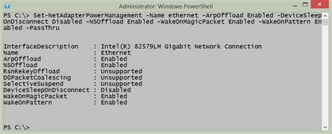 use powershell to work with network adapter power settings scripting blog