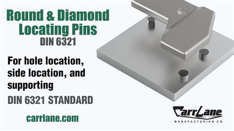 carr lane mfg precision locating pins youtube