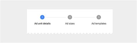 steppers components material design