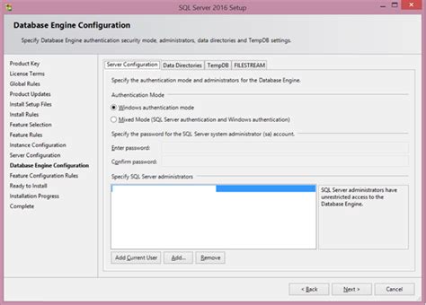 what s new in the sql server 2016 installation sql