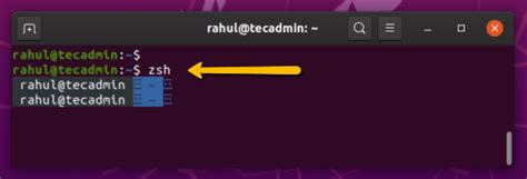 how to install zsh z shell on ubuntu 20 04 tecadmin