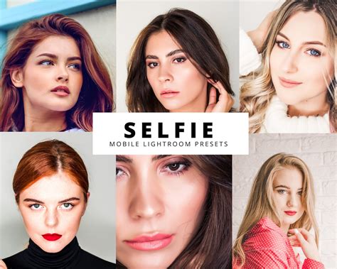 Lightroom Mobile Preset Selfie Photo Preset Brighten Etsy