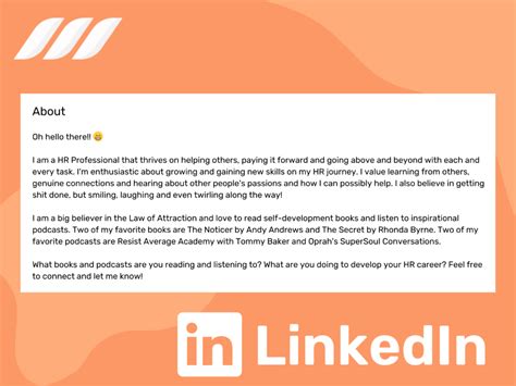 Linkedin Summary And Bio Examples [how To Write A Linkedin Summary