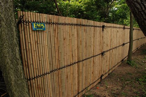 Do It Yourself Bamboo Fence Onethatch® Synthetic Bamboo Fence