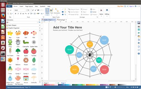 edraw graphic organizer software is a handy tool to create