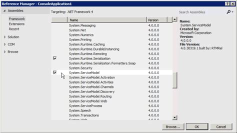 prerequisites for wcf based code samples in project microsoft learn