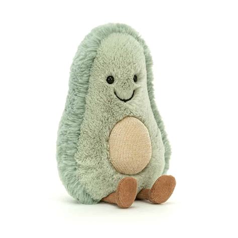 Jellycat Amuseable Glisten Avocado 18 X 10 Cm Design 24 Ts