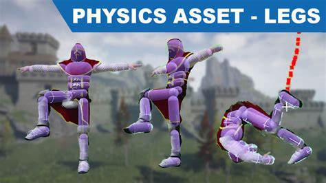 unreal physics asset leg constraints ue4 tutorials 277 youtube