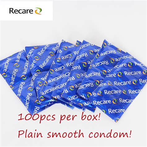 Latex Recare Condom Good Quality Plain Condom Product With Ce And Iso