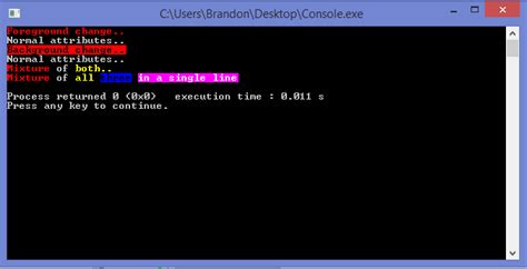 c how to get background color back to previous color after use of