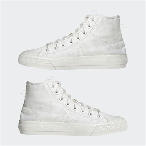 Adidas Nizza Rf Hi Shoes White Adidas Uae