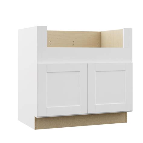 Hampton Bay Shaker Assembled 36x34 5x24 In Farmhouse Apron Front Sink