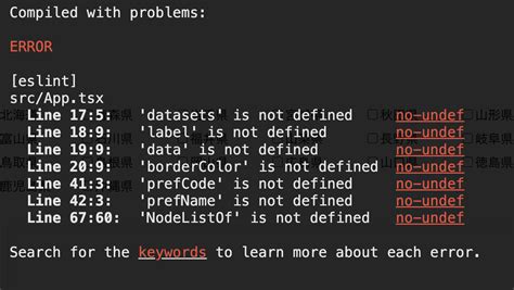 変数名 datasets is not defined とeslintに怒られる場合の対処法 eslint qiita