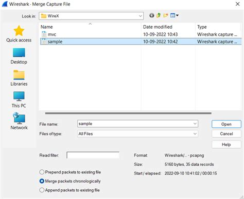 Merging Captured Files In Wireshark Geeksforgeeks