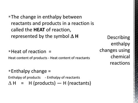 Ppt Heats Of Reactions Powerpoint Presentation Free Download Id