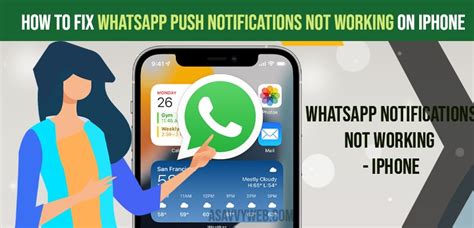How To Fix Whatsapp Push Notifications Not Working On Iphone A Savvy Web