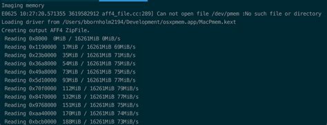 rekall memory analysis framework for windows linux and mac osx