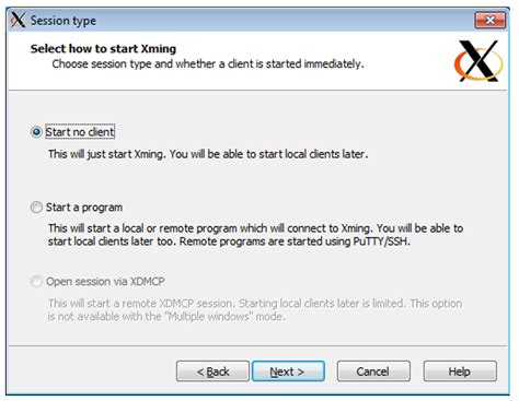 configure putty and xming for guest vm access on windows