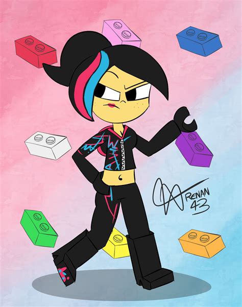 The Lego Movie Wyldstyle By Renan43 On Deviantart