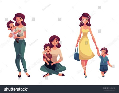 Mother Daughter Son Cartoon Images 2bonthewater Guide Service