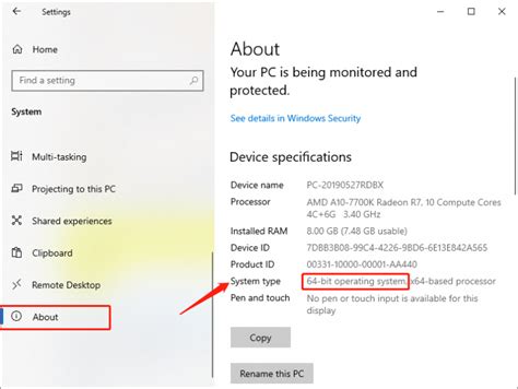 check if you are running 32 bit or 64 bit of windows 10 bitwarsoft