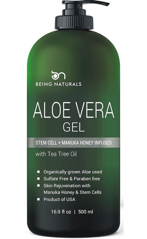 Aloe Vera Gel From 100 Pure Organic Aloe Infused Bermuda Ubuy