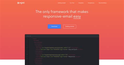 how to create mail template using mjml framework ~ nextbro notes