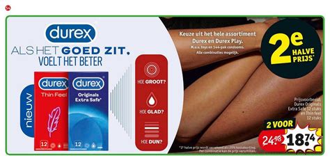 Durex 2e Halve Prijs Aanbieding Bij Kruidvat 1folders Nl