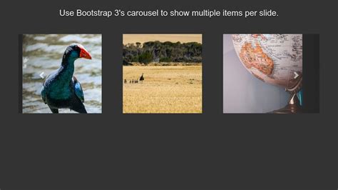 multiple items per slide in bootstrap carousel