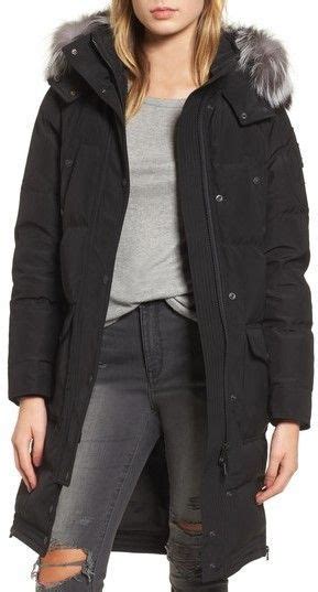 Moose Knuckles Alberta Genuine Fox Fur Trim Long Down Parka Nordstrom