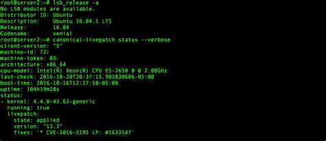 you can now live patch ubuntu linux kernel without