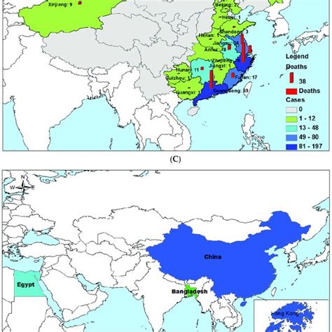 The Geographic Distribution Of The Total Number Of Highly Pathogenic