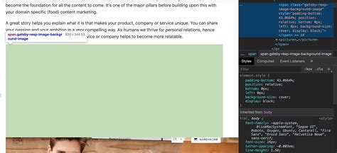 [gatsby plugin mdx] double images blurry wrong style · issue