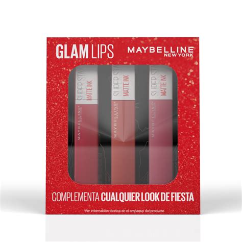 Ripley Pack Labiales Maybelline Ype01794 Matte Ink Top 3 Amazonian