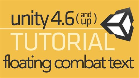 unity 4 6 ui tutorial floating combat text youtube