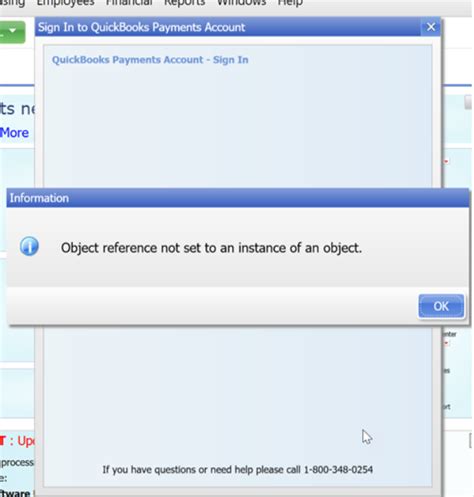 solved received a message object reference not set to a