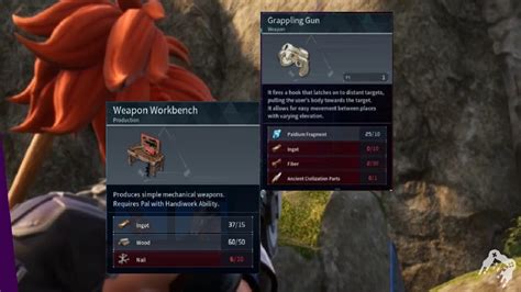 How To Craft Grappling Gun In Palworld All Types And Recipes
