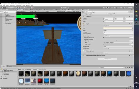 skyboxのshaderをskybox proceduralにして directional lightを回転させて昼夜を表現してるのですが夜