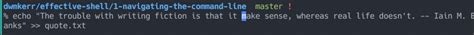 effective shell part 1 navigating the command line codeproject
