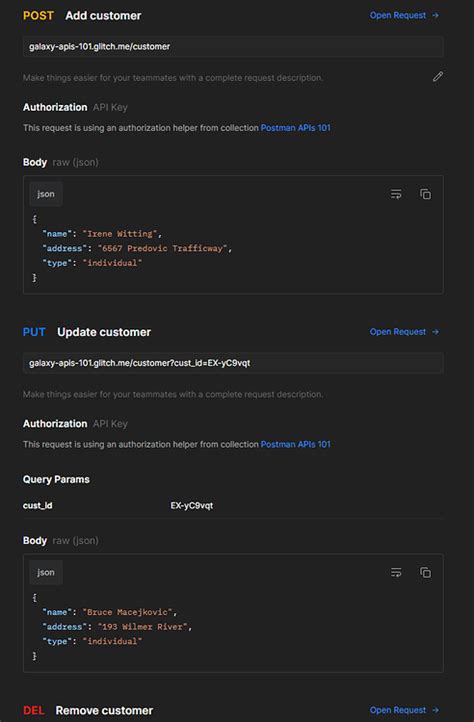 postman request bodies export 🌱 just getting started postman community