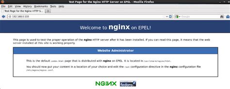 how to install nginx server in redhat centos fedora