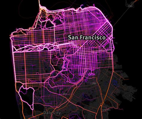 these maps show your city s best trod running routes grist
