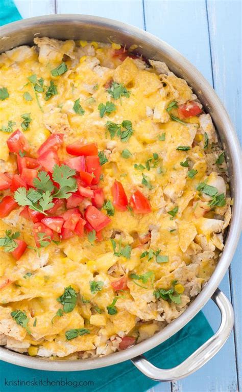Chicken Tortilla Casserole Kristines Kitchen Tortilla Casserole