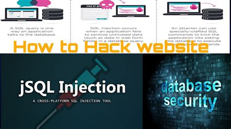 how to hack website using sql injection with windows manually youtube