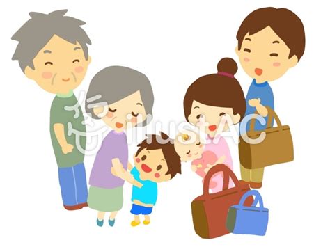帰省イラスト No 1173387／無料イラストなら「イラストac」