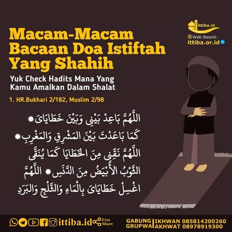 Foto Dakwah Macam Macam Bacaan Doa Iftitah Sesuai Sunnah Lafaz Dan Artinya