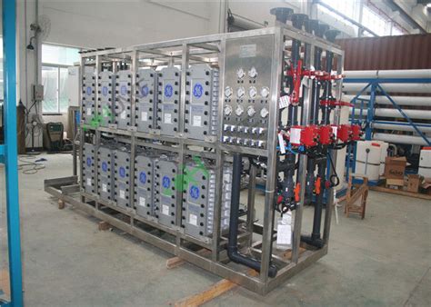 ควบคุม plc ไฟฟ้า edi โรงบำบัดน้ำสำหรับระบบกรองน้ำ ro