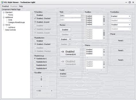 new vcl style from delphi third party delphi
